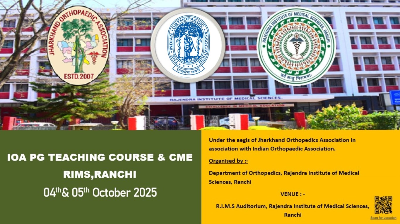 Ongoing and Upcoming Acedemics Detail- Indian Orthopaedic Association